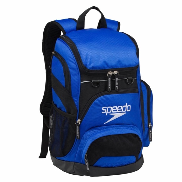Speedo | Bags | Speedo Blue And Black Swimming Backpack | Poshmark
